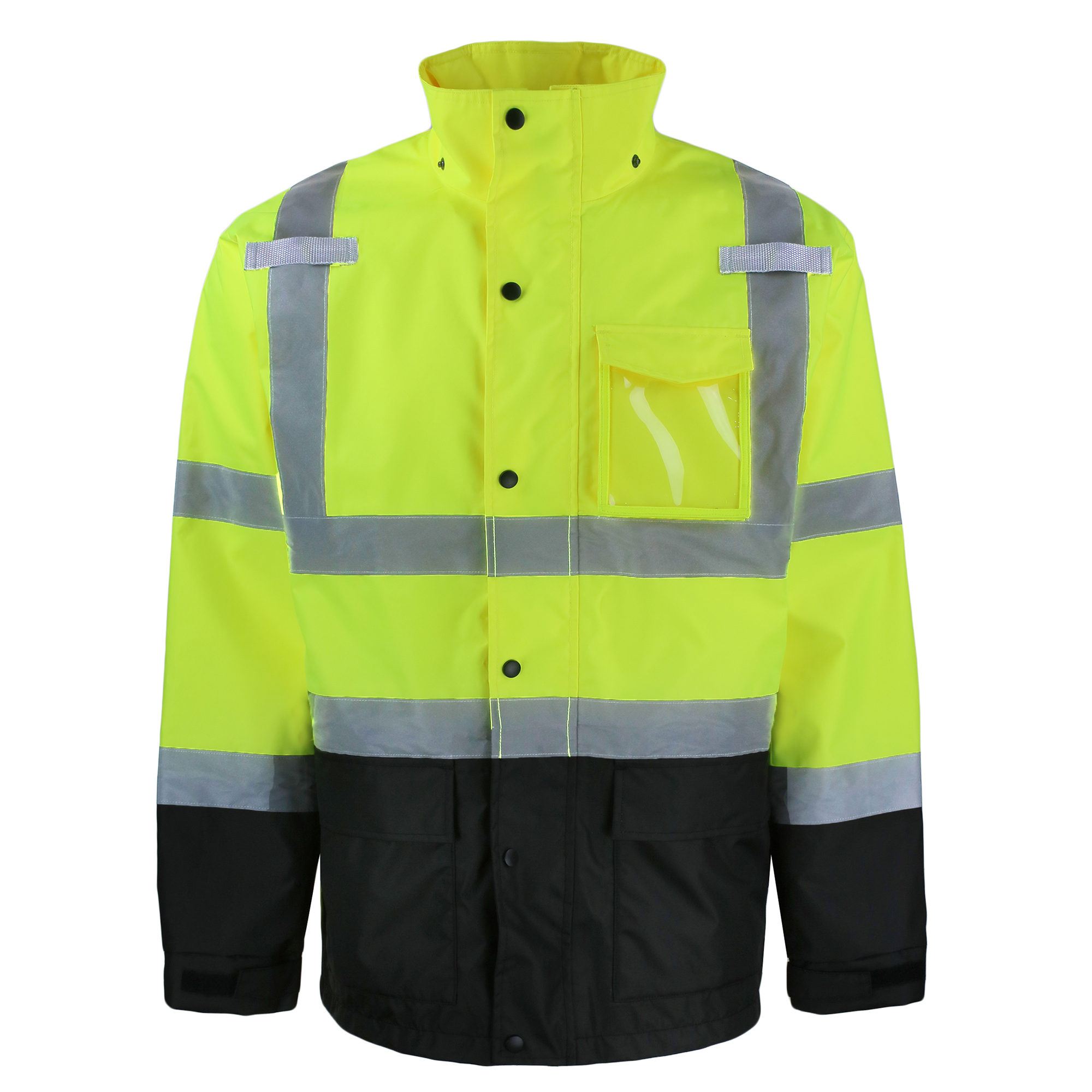 Safety Brite SB-C3RJ51Z Class 3 Hi Vis Rain Jacket