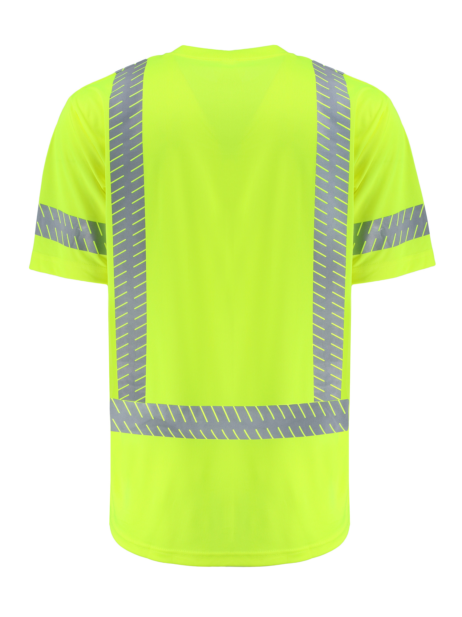 Safety Brite SB-C3SSBBSEG Class 3 Short Sleeve HI VIS Black Bottom ...